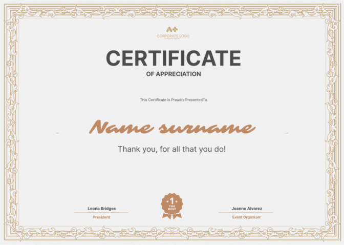 Certificate Text Samples - Online Certificate Text Samples