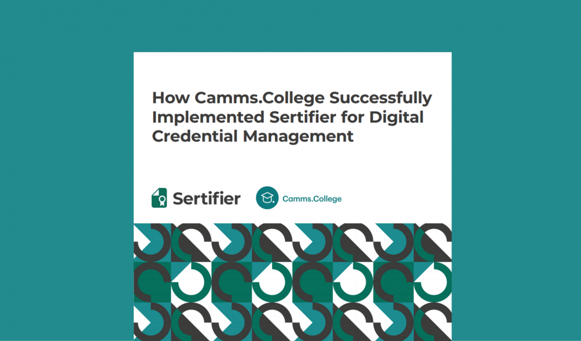 Case Study: Camms.College X Sertifier | Sertifier