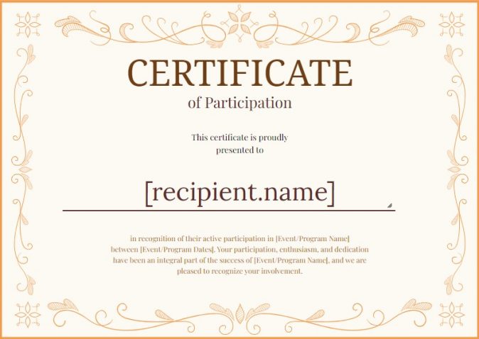 Certificate Text Samples - Online Certificate Text Samples