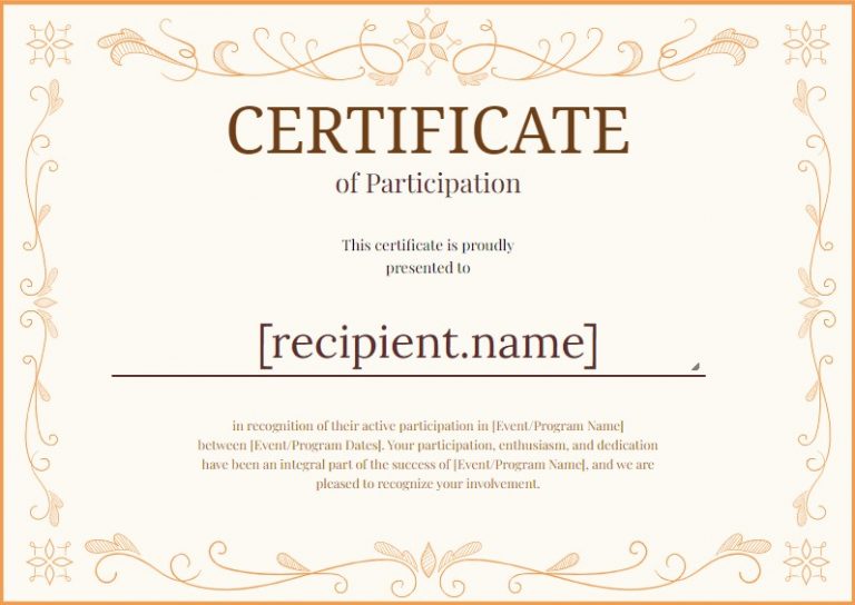 Certificate Text Samples - Online Certificate Text Samples