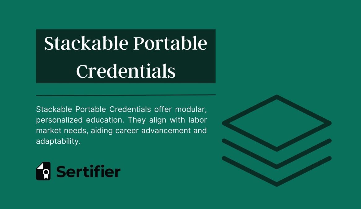 Stackable Portable Credentials Sertifier