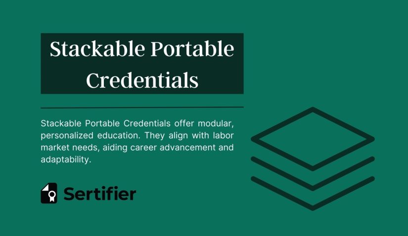 Stackable Portable Credentials | Sertifier
