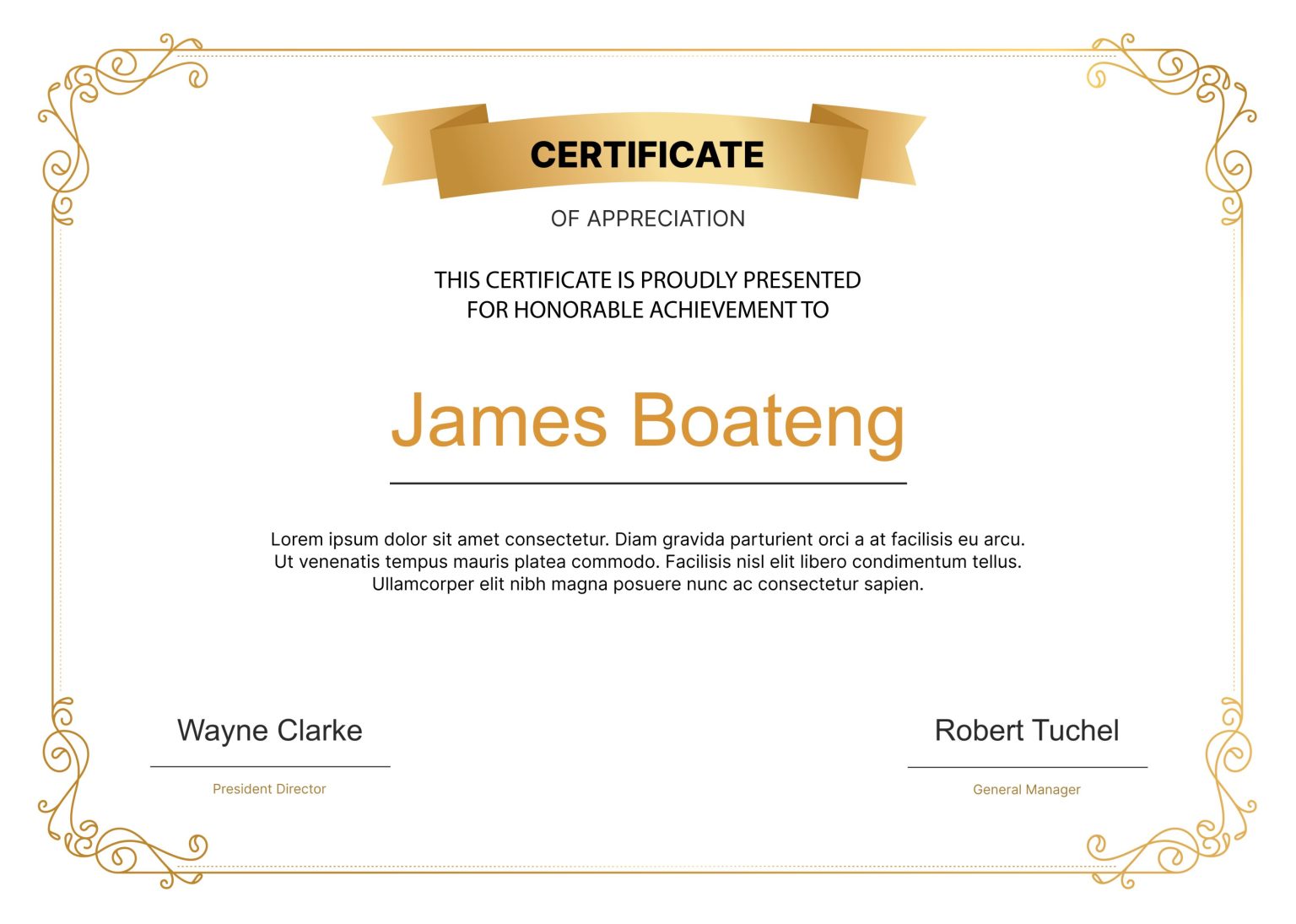 Certificate Of Appreciation Examples (+23 Free & Editable)