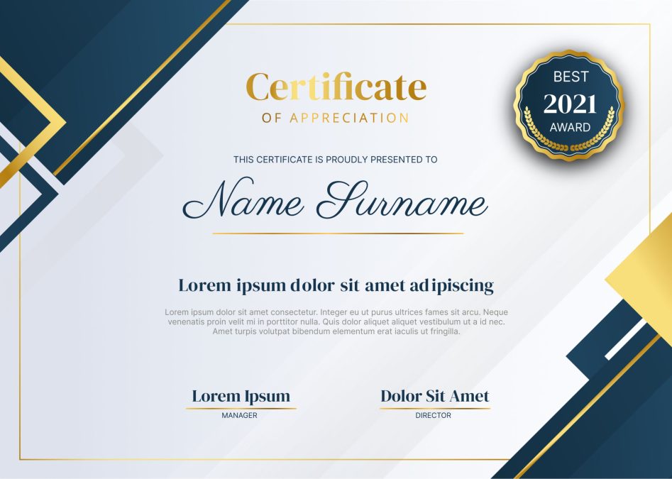 Certificate Of Appreciation Examples (+23 Free & Editable)