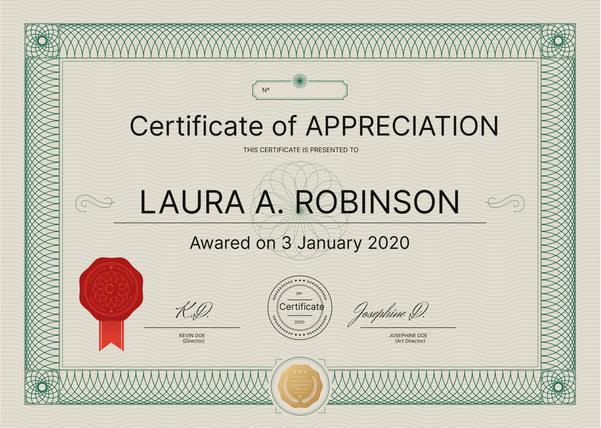 Certificate Of Appreciation Examples (+23 Free & Editable)