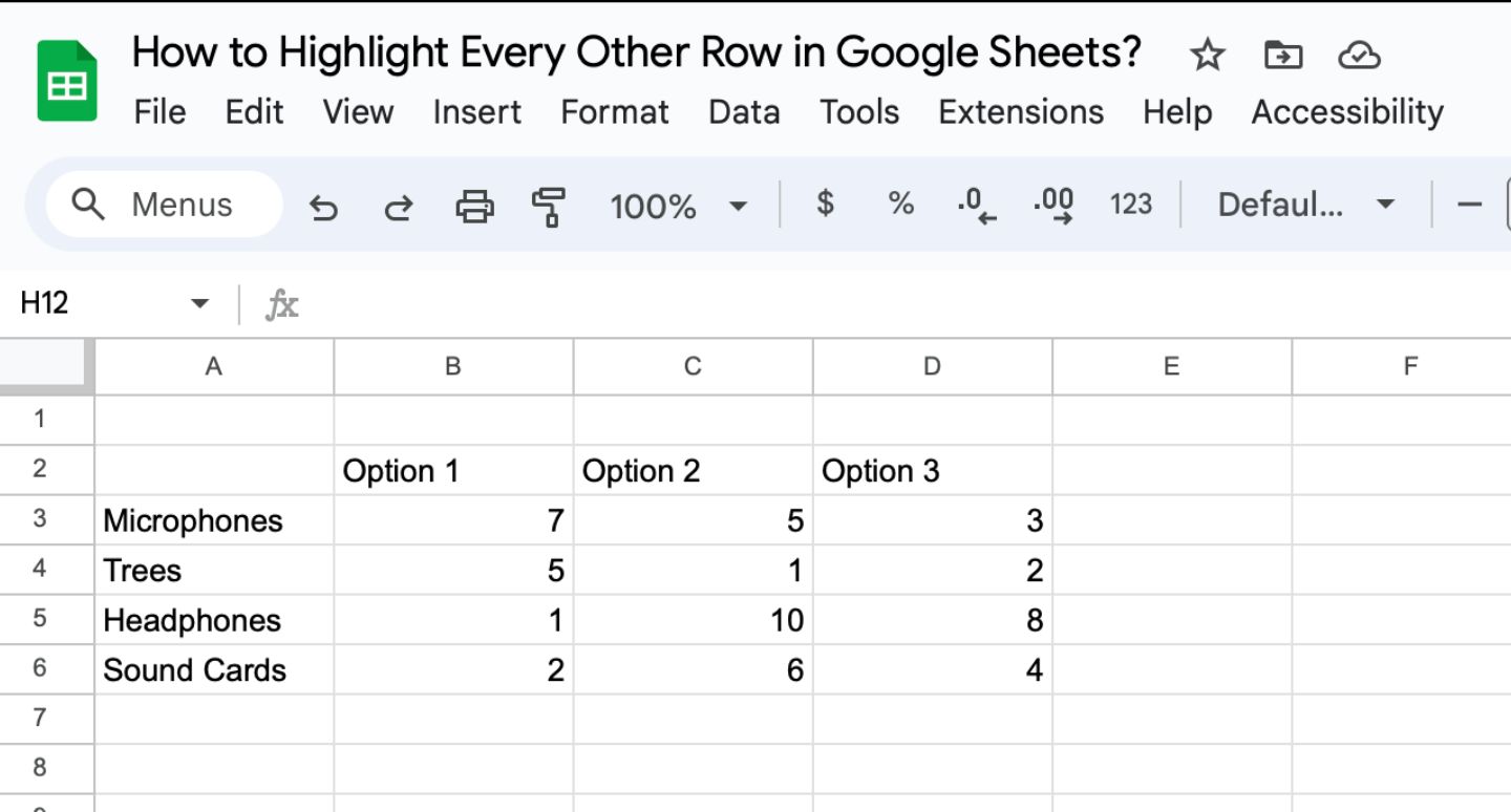 How To Highlight Every Other Row In Google Sheets? | Sertifier