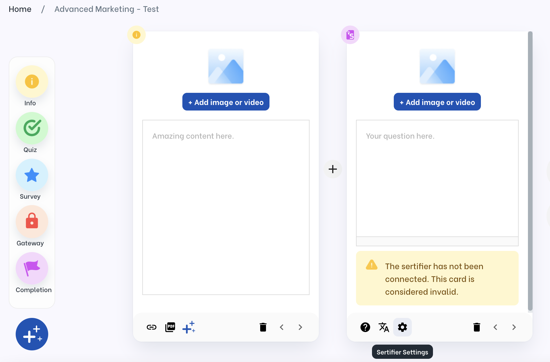 Sertifier + Mini-Course Generator Integration | Sertifier
