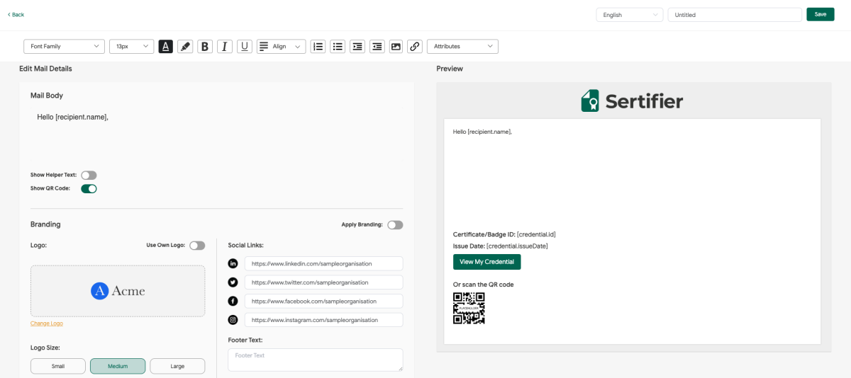 Sertifier X Absorb LMS Integration | Sertifier