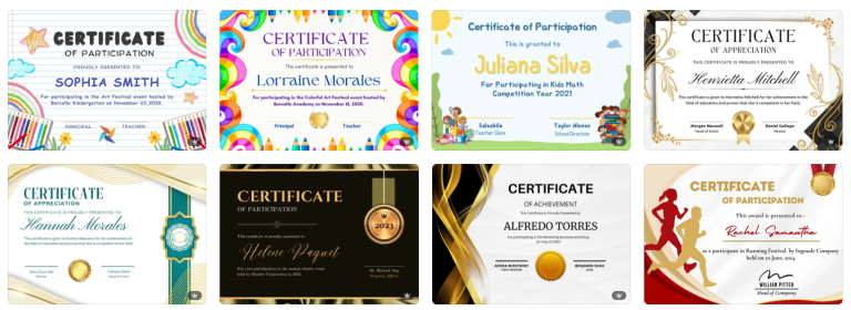 10 Ready-to-Use Certificate Templates You Can Easily Edit In Canva ...